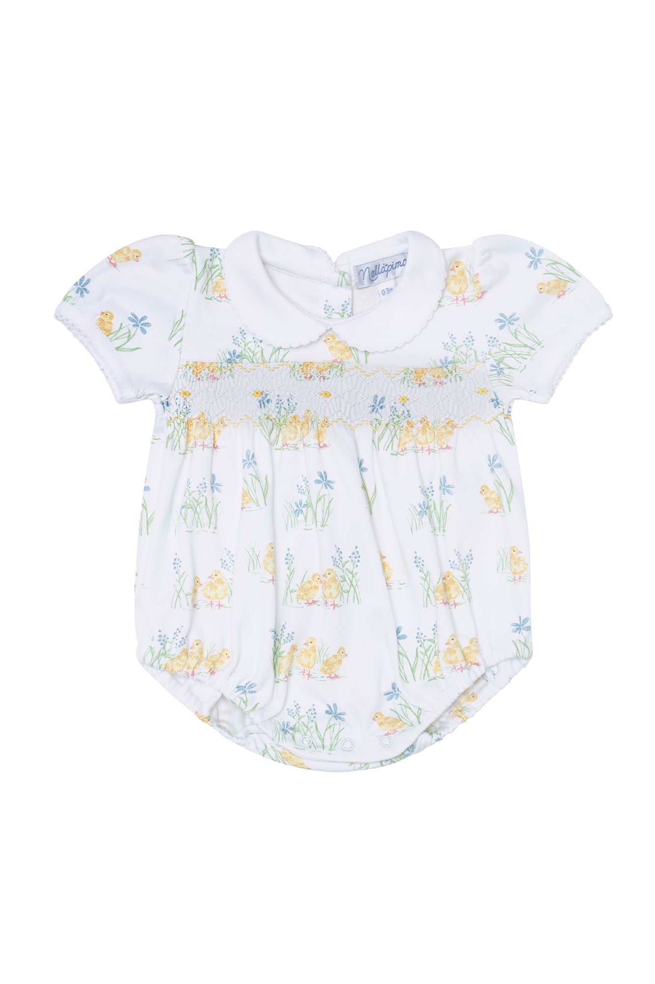 Buy Chicks Print Smocked Bubble | Nellapima